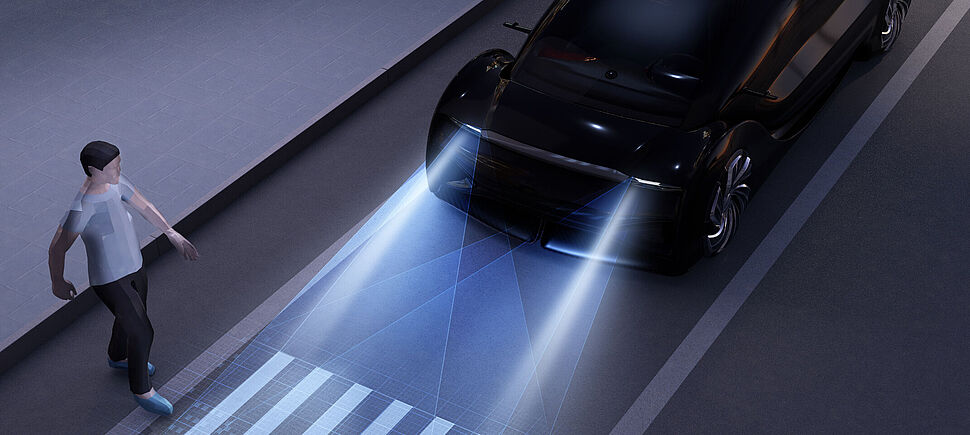 Logo Projection: Auer Lighting