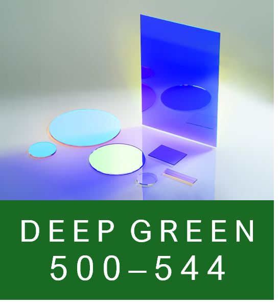 Color Filter - DEEP GREEN 500-544: Auer Lighting